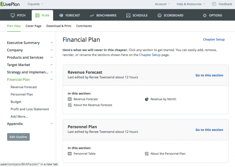 LivePlan Software Review: How to get started on a business plan