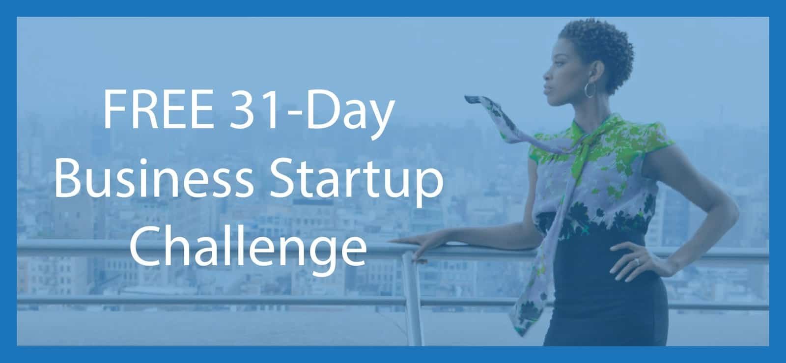 FREE 31-Day Business Startup Challenge | Backbone America