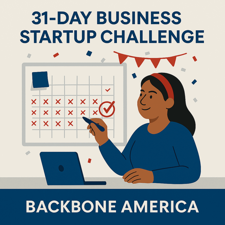 The 31-Day Business Startup Challenge.